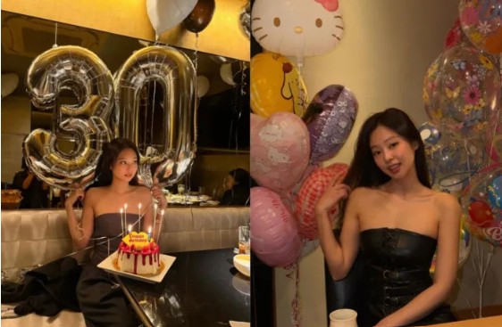 Jennie Thanks Fans With New Birthday Party Photos After Turning 30 : K ...