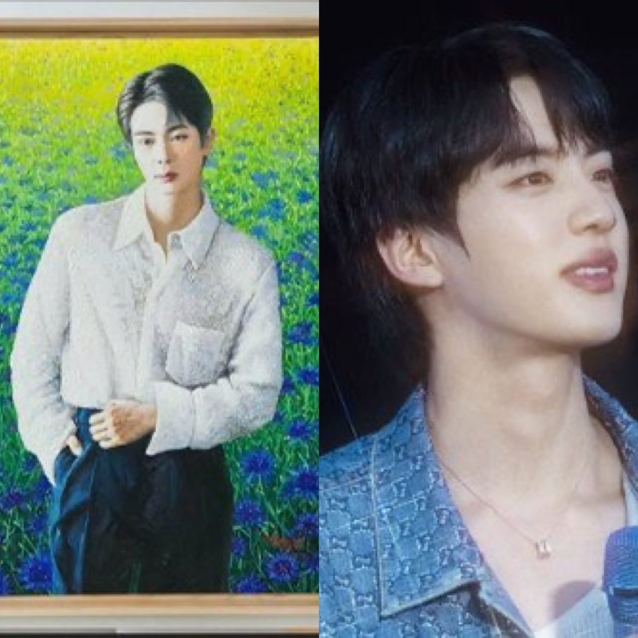 BTS Jin Oil Portrait Wins Prize at South Korea's Incheon International ...